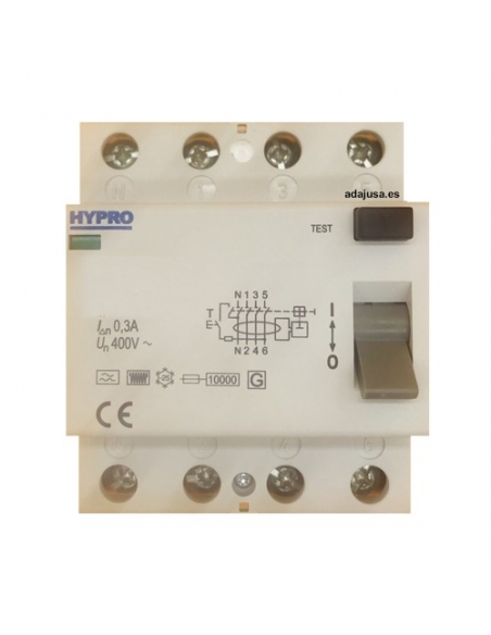 Superimmunized differential Circuit Breaker RCD class F 40A 30mA 4P ... Superimmunized differential Circuit Breaker RCD class F 40A 30mA 4P ...