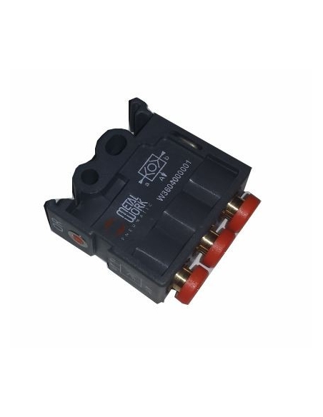 W360400001 Metal Work pneumatic logic valve function OR selector