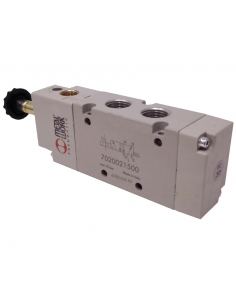 Pneumatic solenoid valve 1/4 5-way monostable 7020021100 Metal Work ...
