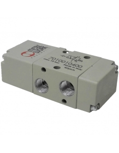 Pneumatic or manual drive slide valves 3 and 5-way 1/8 1/4 3/8 and 1/2