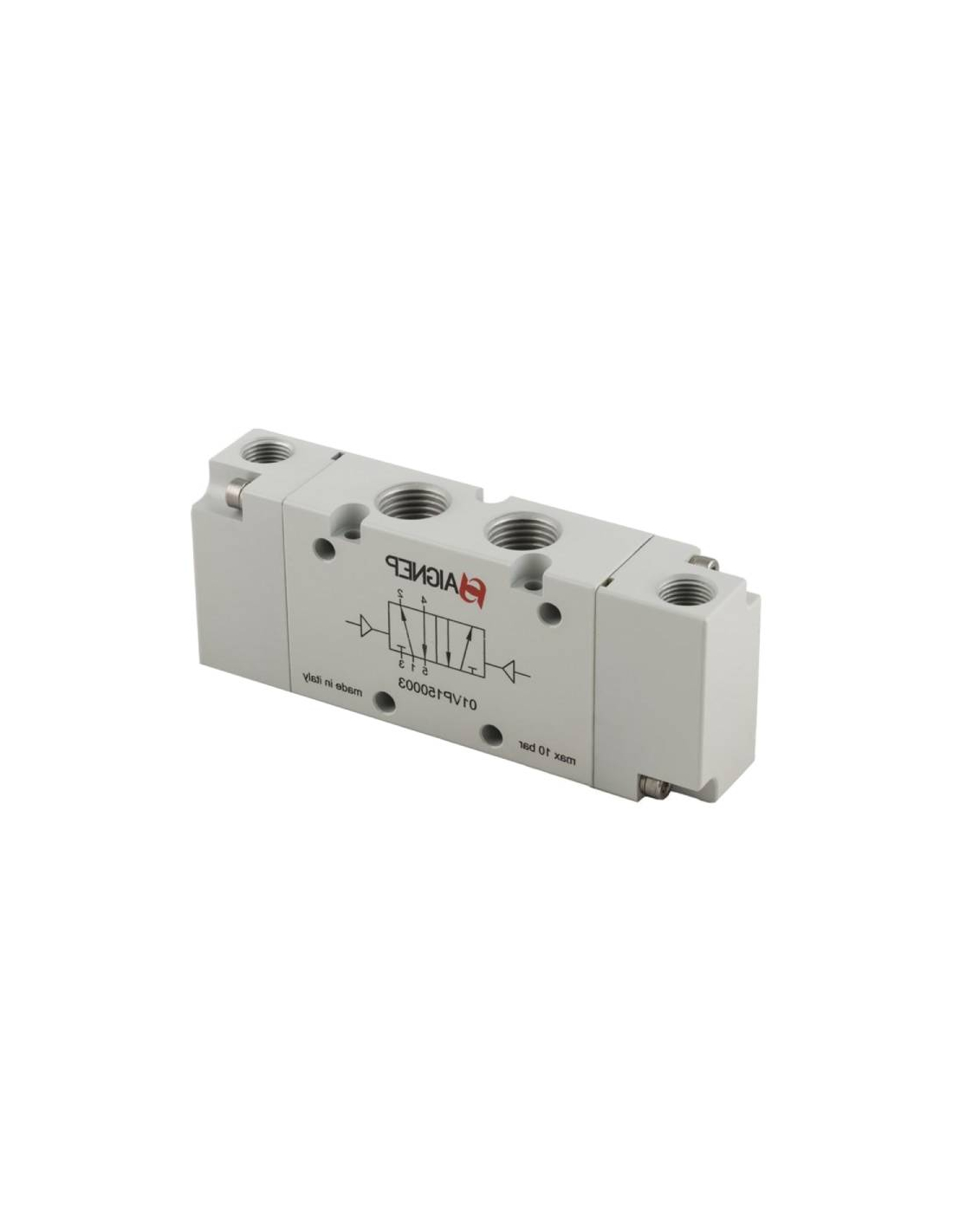 Pneumatic distributor valve 1/4 5 way 3 positions Aignep: ADAJUSA : price