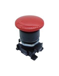 Pneumatic safety mushroom pushbutton - Aignep | ADAJUSA | price
