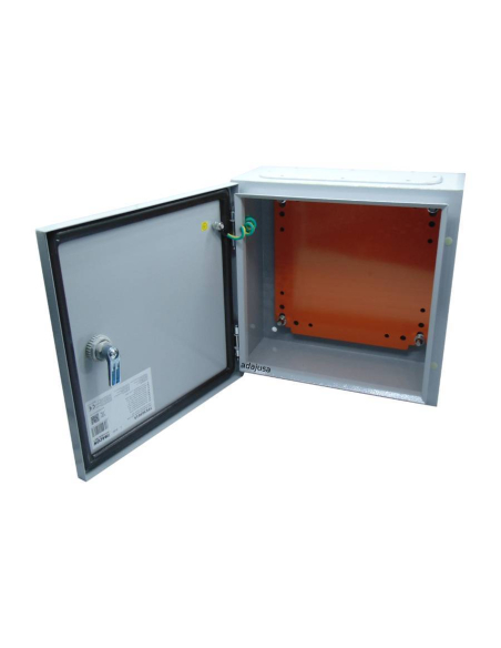 Electrical sheet metal cabinet 400x300x200 steel IP55 | ADAJUSA | price