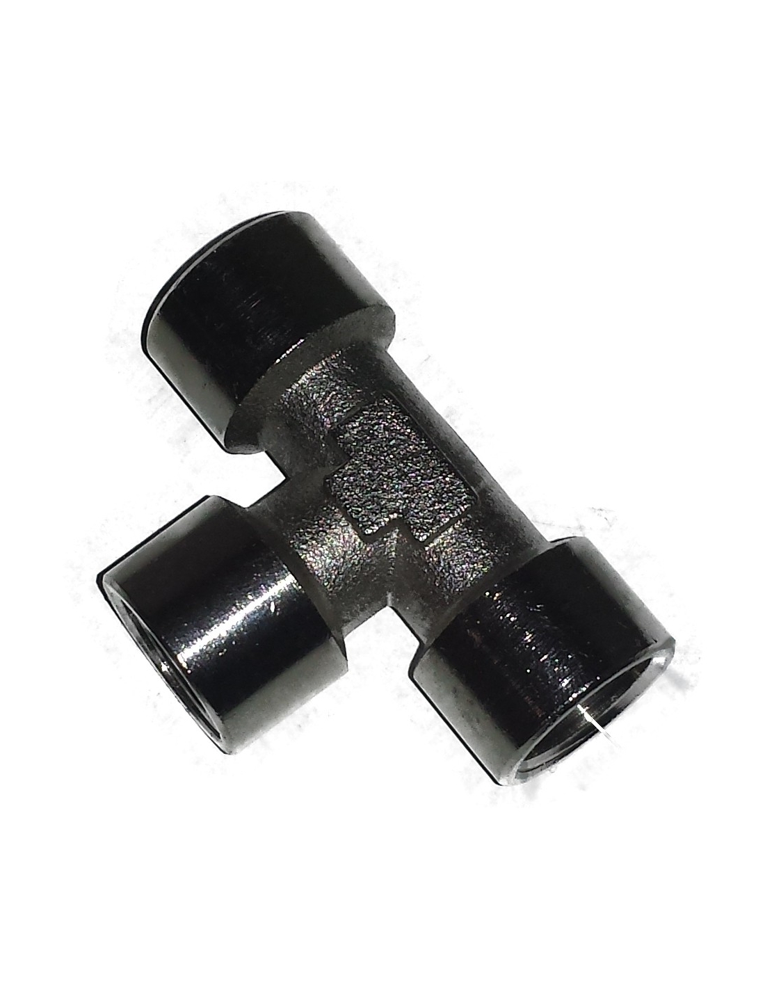 Hydraulic metallic T-fittings chrome-plated brass | ADAJUSA
