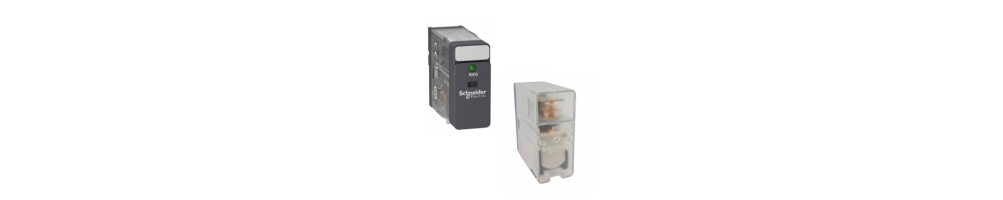 Miniature relays for general and industrial applications. Schneider brand.