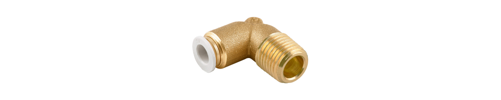 Automatic L-shaped Fittings with conical male thread for the food ...